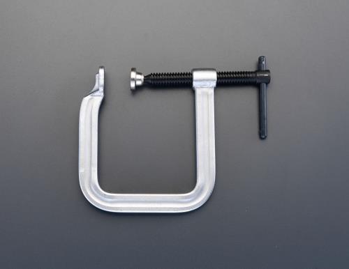 仕様：●材質:炭素鋼、ニッケルクロムメッキ●クランプ範囲:0~50mm●口奥行(口の深さ):100mm●クランプ径:φ20mm●フレーム幅×厚み:19.5×9.5mm●荷重:600kg●重量:560g●口の深さの大きい深型タイプ●スイベルヘ...