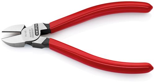 仕様：●メーカー:KNIPEX(クニペックス)●型番:7001140●ハンドル:プラスチックコーティング●仕上げ:磨き●刃硬度:HRC62●全長:140mm●重量:126g●切断能力:軟線:φ4.0、中硬線:φ2.5、硬線:φ1.8●材質:...