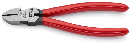 仕様：●メーカー:KNIPEX(クニペックス)●型番:7001160●ハンドル:プラスチックコーティング●仕上げ:磨き●刃硬度:HRC62●全長:160mm●重量:171g●切断能力:軟線:φ4.0、中硬線:φ3.0、硬線:φ2.0●材質:...