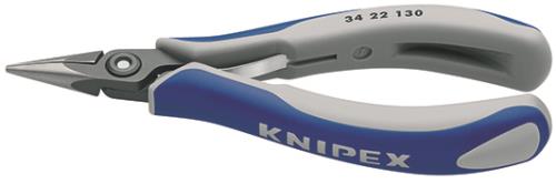 仕様：●メーカー:KNIPEX(クニペックス)●型番:3422130●全長:130mm●ハンドル:コンフォート●仕上げ:つや消し●先端厚み:1mm●材質:高級ボールベアリング鋼●重量(g):61●つかむ・曲げる作業に最適●極めて精密なエレク...