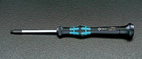 仕様：●メーカー:Wera●型番:118074●商品名:2054●サイズ(インチ):0.05”●軸長(mm):40●ハンドル長(mm):97●全長:137mm●軸径(mm):3.0●先端のパワーゾーンは、柔らかい材質を組み込んでいるので、ネ...