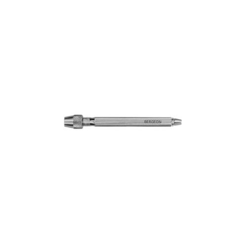 仕様：●チャック能力:0~1.2mm、1.5~3.0mm●全長:100mm●ハンドル径(mm):8.5●ヘッド径(mm):12●4本爪●真鍮メッキ製●1チャックタイプ●対象物の大きさに合わせて、チャックを差し換えてご使用下さい。商品画像に関...