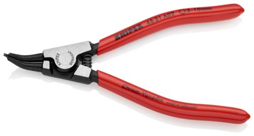 仕様：●メーカー:KNIPEX(クニペックス)●型番:4631A02●先端角度:45°●リング径(mm):3~10●全長(mm):130●先端径:φ0.9mm●重量(g):83●PVCカバー付きハンドル●軸用●精密ですべらない口先●ドイツ鋼...