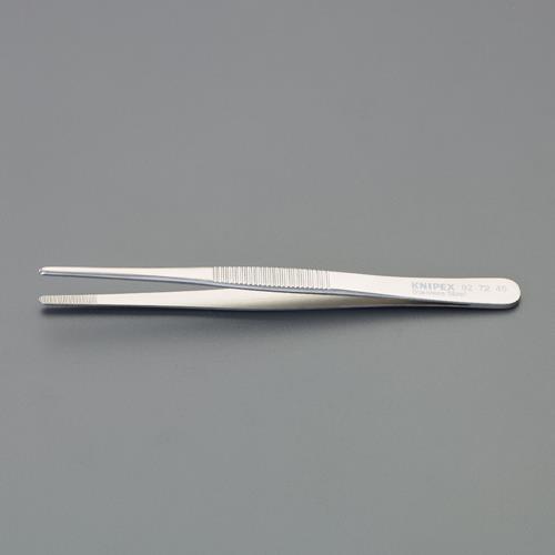 仕様：●メーカー:KNIPEX(クニペックス)●型番:927245●先端:直・細●全長:145mm●先端幅:2.7mm●先端厚:1.3mm●重量:23g●材質:ステンレス●先端ギザ付●非磁性(80%)●グリップ部がギザ付きの為、滑りにくくな...