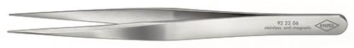 仕様：●メーカー:KNIPEX(クニペックス)●型番:922206●先端:直・鋭●全長:120mm●材質:ステンレス●先端幅:0.25mm●先端厚:0.25mm●重量(g):15●つかみ面はフラットで、部品に傷をつけません。●つや消し磨き仕...