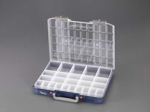 仕様：●材質:本体:ポリプロピレン蓋:ポリカーボネート●サイズ(mm):外寸:413×330×57(H)内寸:400×275×40(H)●標準付属トレー:25個(EA661AA-51 × 10個・EA661AA-55 × 10個・EA661...