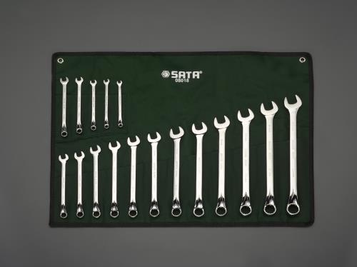 仕様：●メーカー:SATA●型番:08018●〈セット内容〉:17本組●材質:クロムバナジウム鋼●12ポイント●15°タイプ●サイズ(mm):6・7・8・9・10・11・12・13・14・15・16・17・18・19・20・21・22mm●...