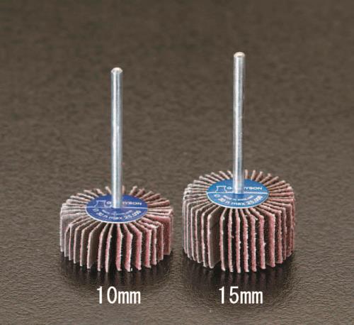 仕様：●軸径:3mm●直径:30mm●最大回転数:25000rpm●軸長:38mm●入数:1本入り●高さ:15mm●砥粒:アルミ酸化物●粒度:#80●鉄からプラスチックまであらゆる表面研磨に対応商品画像に関する注意事項：●画像に数字等の情報...