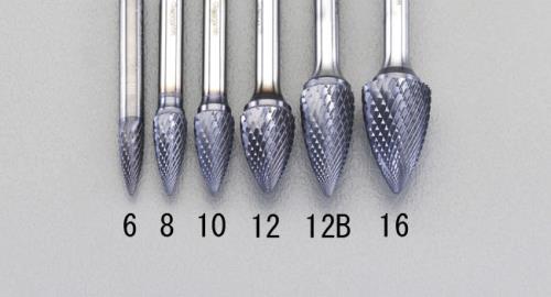 仕様：●軸径:6mm●刃径×刃長×全長:8×19×65mm●材質:タングステンカーバイト、TiAINコーティング●適合材質:一般鋼、ニッケル、銅、銅合金、チタン、鋳鉄、ステンレス鋼、鍛鋼●多目的タイプ●dカット(ダブル/ダイヤモンドカット)...