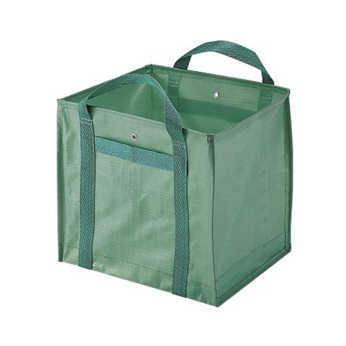 仕様：●容量:310L●サイズ(mm):720×680×700(H)●ナイロン製●廃材回収に●自立型●イベント会場等でのゴミ回収に。●落葉、抜草などの回収に。●折り畳み可能●底面水抜き穴付●針金入り(針金が上部に4本、縦に4本入っています。...