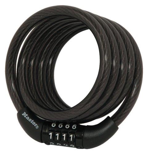 仕様：●ケーブル径:8.0mm●ワイヤー全長:1,200mm●重量:180g●ビニールコート付●4桁ダイヤル式●番号設定不可●スチール製ワイヤーケーブル●ワイヤーはビニールコーティングしています。商品画像に関する注意事項：●画像に数字等の情...