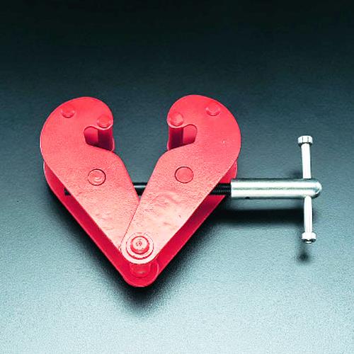 仕様：●メーカー:スリーエッチ●型番:BC1●使用荷重:1t●ビーム幅:75~230mm●重量:4kg●スチール製●H型鋼・I型鋼への連結金具●吊り下げ、横引き両用タイプ(斜め引きは不可)●ビームへの取り付け、取り外しはハンドルを廻すだけで...