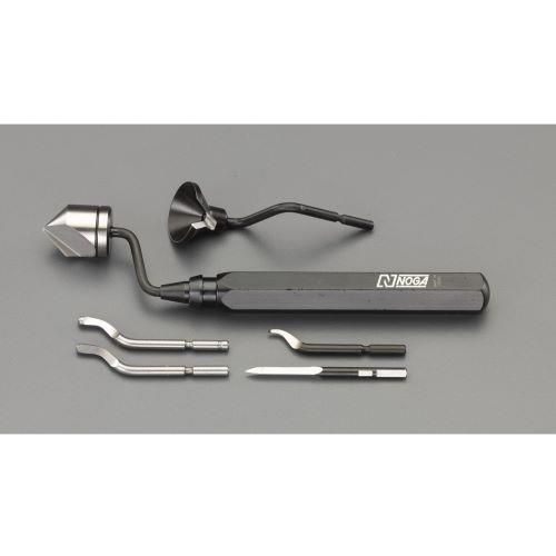 仕様：●メーカー:ノガ・ウォーターズ(NOGA)●型番:SP1010●セット内容:・100mmハンドル(3.2mm軸回転ブレード・固定スクレーパー両用)×1本・鋳物、真鍮、プラスチック用両刃スクレーパー(EA207R-20)×1本・ステンレ...