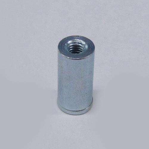 仕様：●直径:6mm●厚み:4.5mm●全高(ネジ穴込):11.5mm●ねじ受外径:6mm●ネジサイズ:M3●重量:2.7g●吸着力:5N(0.5kgf)●使用温度:200°C以下●材質:サマリウムコバルト磁石、軟鋼(亜鉛メッキ)●雌ねじ付...