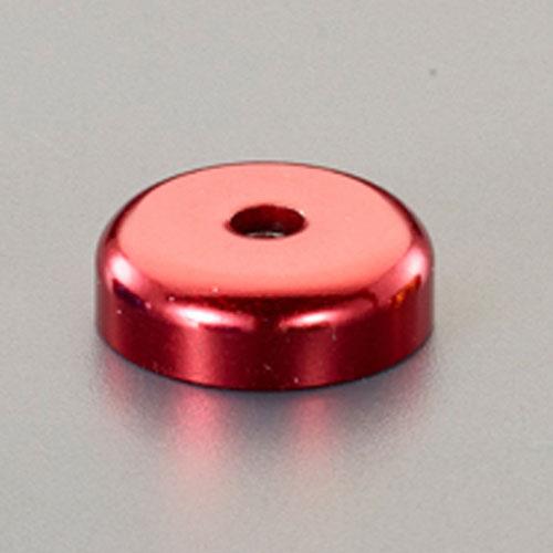 仕様：●直径:20mm●厚み:7mm●穴径:4.5mm●ねじサイズ:M4●重量:15g●吸着力:9kgf●色:赤●材質:ネオジウム磁石●使用温度:80°C以下●ねじ用の皿穴付き●磁気防止プレート付き※未使用時の磁気と傷防止用のプレートです。...