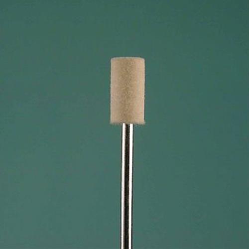 仕様：●メーカー:ミニター●型番:GA2104●最大回転数:30,000rpm●軸径:φ3.0mm●直径:8mm●高さ:15mm●全長:50mm●硬さ:ソフト●上質で厳選された羊毛のみを使用した研磨専用フェルト●研磨剤の保持力に優れ安定した...