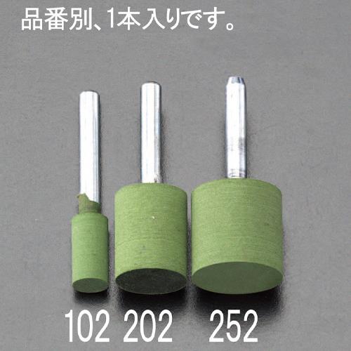 仕様：●メーカー:ミニター●型番:DB4132●最大回転数:10,000rpm●粒度:#220●軸径:φ6.0mm●直径:25mm●高さ:25mm●全長:60mm●適合素材:アルミニウム、ステンレス鋼、合金工具鋼●硬さ:ミディアムタイプ●入...