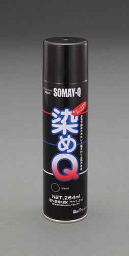 仕様：●メーカー:染めQテクノロジィ●商品名:染めQエアゾール●カラー:ブラック●内容量:264ml●成分:合成樹脂(アクリル)、顔料、有機溶剤●用途:本革、ビニールレザー、合成皮革、 プラスチック、木材等に●独自のナノテク&密着技術で、素...