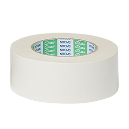 仕様：●メーカー:ニトムズ●型番:J0240●商品名:No.5230●幅:50mm●長さ:15m●厚さ:0.4mm●材質:基材:布粘着剤:ゴム系●用途:カーペット・マットの固定に●内芯径:76mm(3”)●テープ色:白●粘着力:1面:3.8...