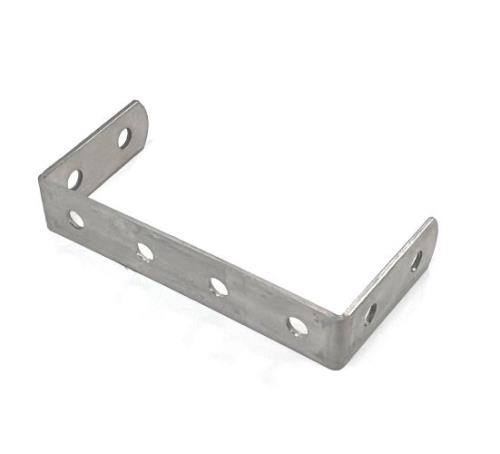 仕様：●材質:ステンレス(SUS304)●厚み:2mm●穴径:6.2mm●サイズ:L1:102mm、L2:52mm、W:19mm●穴数:8●重量:約52g(1個あたり)●入数:1個●取付ねじ無し商品画像に関する注意事項：●画像に数字等の情報...