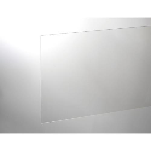 仕様：●材質…ポリカーボネイト●色…透明●サイズ…450×600mm●厚み…2mm●重量…約648g●用途…パーテーション、ドアパネル、室内建具、ガラスの代用などに。●プラスチックの中でトップクラスの耐衝撃性を誇るポリカーボネイト樹脂です。...