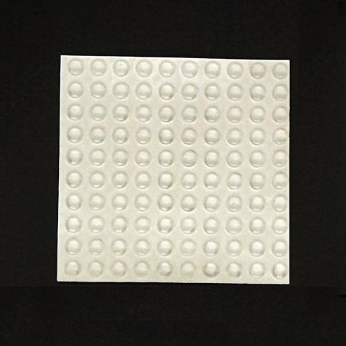 仕様：●メーカー:エクシール●型番:SC01-27001●サイズ(mm):径:φ8厚み:2.0●形状:丸型●入数:100個●材質:ポリウレタン●カラー:クリア●硬度:アスカーC67●高い耐久性と振動防止力があり、戸当たりの緩衝やガラス、アク...