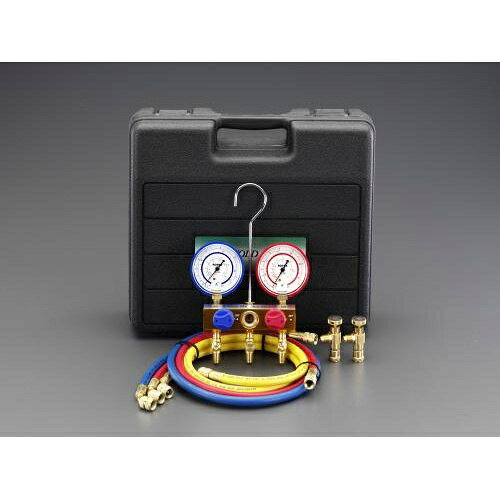 仕様：●メーカー:ロテックス(ROTEX)●型番:RP7220S●圧力範囲(MPa):連成計:-0.1~2.5圧力計:-0.1~3.5●仕様:100cmホース3本(バルブ2個付)●接続ポート径:UNF7/16-20(1/4”フレア)●ゲージ...