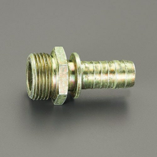 仕様：●適用流体:圧縮空気●使用圧力:2.5MPa●適合ホース内径:50mm●ねじ径:G2”●全長:125mm●六角対辺:70mm●ねじ有効長:25mm●タケノコ有効長:72mm●内径:42mm●重量:943g●材質:スチール(亜鉛メッキ)...