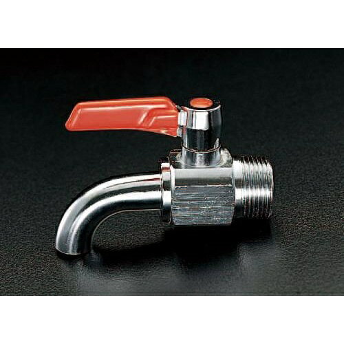 仕様：●メーカー:アソー(ASOH)●型番:BL-0600●取付ねじ:R3/4”●使用圧力:0.98MPa以下(※真空状態では使用不可)●使用温度:-10~80°C(凍結箇所を除く)●材質:真鍮(クロムメッキ)●下向吐出用●少し大きなサイズ...