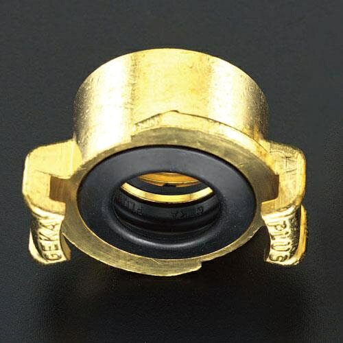 仕様：●適用流体:水●使用温度範囲:95°Cまで●最高使用圧力:2.5MPa●ねじサイズ:G1”●全長:33mm●直径:53.5mm●内径:23mm●爪の間隔:40mm●重量:115g●材質:本体:真鍮シール材:EPDM●EA462A-4~...