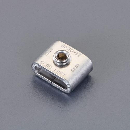 仕様：●メーカー:BAND-IT(バンド・イット)●型番:C72299●幅:3/8”(9.53mm)●材質:SUS301●重量:約226g●入数:50個●一般的なバンド用途に使用可能●六角レンチでセットスクリューを締めて、バンドを固定します...