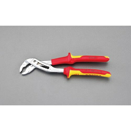 仕様：●メーカー:KNIPEX(クニペックス)●型番:88 06 250●最大ナット:46mm●最大開口:2”(50mm)●全長:250mm●重量:374g●調節段数:9●ハンドル:コンフォート(1000V絶縁)●刃硬度:HRC61●材質:...