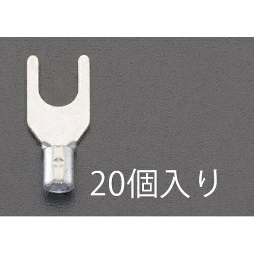 仕様：●メーカー:ニチフ●型式:1.25Y-4S●電線抱合範囲:単線:0.57~1.44mm撚線:0.25~1.65mm2AWG:22-16●スタッド径:4.3mm●全長:16.4mm●材質:無酸素銅(電気すずめっき)●入数:20個●銅線用...