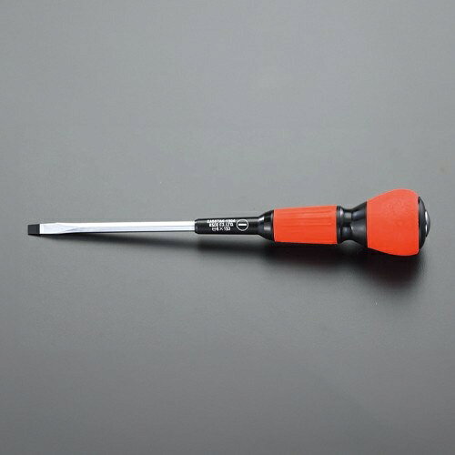 仕様：●メーカー:ESCOオリジナル●刃幅:(-)6mm●刃厚:0.8mm●軸長:100mm●重量:130g●生産国:日本●打撃できる貫通柄●ハンドルは手の平に収まる抜群のフィット感●押しながらトルクもよく伝わるグリップ形状●六角軸形状●先...