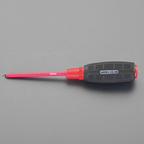 仕様：●メーカー:ESCOオリジナル●耐電圧:1000V●先端:(+)#1●軸長:75mm●生産国:日本●安全性と耐久性向上のための二重絶縁被膜●グリップエンドは握りやすい六角形状●グリップはポリオレフィン系樹脂製で滑りにくく力の入るスリッ...