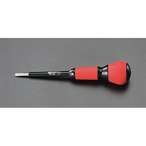 仕様：●メーカー:ESCOオリジナル●刃幅×刃厚:(-)6.0×0.9mm●軸長:100mm●マグネット付●ハンドルは手の平に収まる抜群のフィット感●押しながらトルクもよく伝わるグリップ形状●六角軸形状●生産国:日本●先端にマグネットが付い...