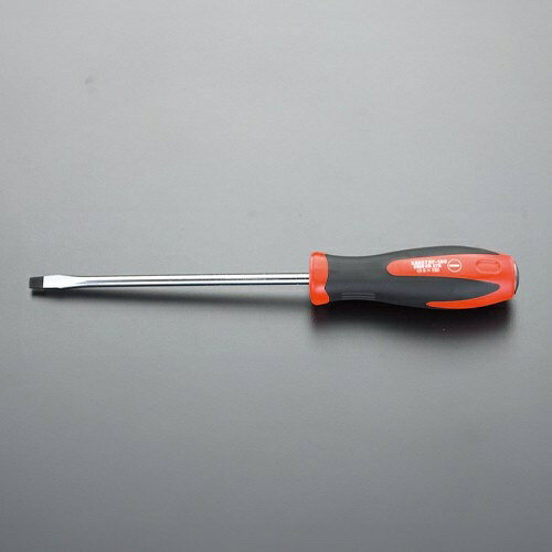 仕様：●メーカー:ESCOオリジナル●刃幅:(-)5.5mm●刃厚:0.8mm●軸長:75mm●生産国:日本●貫通柄の為、ハンマーでたたけます。●ハンドルはエラストマー樹脂を用いたエアークッション仕様で手になじむグリップ感●マグネット付き商...