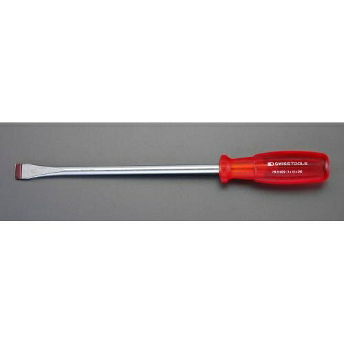 仕様：●メーカー:PBSWISSTOOLS●型番:PB6100.4-140●力の入れやすいグリップ形状●刃幅:6.5mm●刃厚:1.0mm●軸長:140mm●水や油のついた手で握っても滑りにくいです。商品画像に関する注意事項：●画像に数字等...