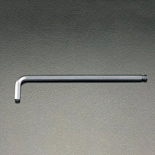 仕様：●メーカー:ESCOオリジナル●サイズ:5mm●軸長:165mm●材質:クロムバナジウム鋼●ボールポイント付きレンチ商品画像に関する注意事項：●画像に数字等の情報が入っている場合は、　品番末尾が対象商品の画像となります。