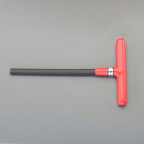仕様：●メーカー:ESCOオリジナル●サイズ:8.0mm●全長:250mm●T型ロング六角レンチ●ビニールグリップ付き商品画像に関する注意事項：●画像に数字等の情報が入っている場合は、　品番末尾が対象商品の画像となります。