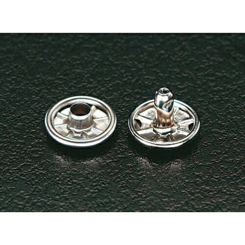 仕様：●サイズ:頭径:φ9mm足長:6mm●カシメ可能厚:2.0~4.0mm●下穴:3mm●材質:鉄(ニッケルメッキ)●入数:100組●布・革製品の飾りや止めに※物を吊るす作業には使用できません。商品画像に関する注意事項：●入数…100組●...