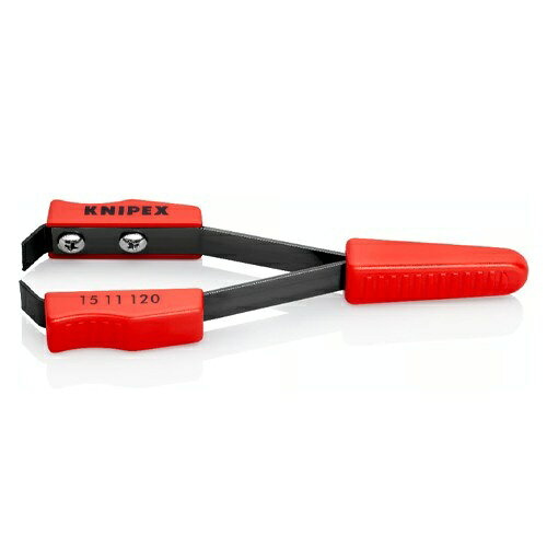 仕様：●メーカー:KNIPEX(クニペックス)●型番:15 11 120●能力:φ0.6mm●全長:120mm●先端幅:10mm●重量:34g●材質:ボディ:バネ鋼(オイル焼入焼戻処理済)ハンドル:プラスチック●ニスコーティングされている銅...