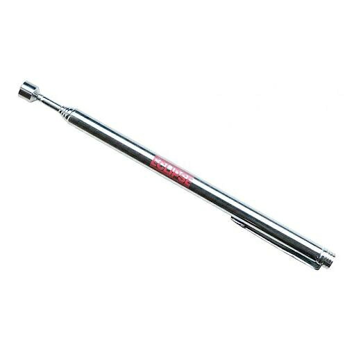 仕様：●全長:147~660mm●マグネット径:6mm●ヘッド径:8mm●ヘッド長:8mm●重量:40g●吸着力:1kgf●材質:ネオジウム磁石シャフト:ステンレス●狭い場所で紛失したネジ、釘、ナット、ボルトなどの回収に最適●ポケットに収納...