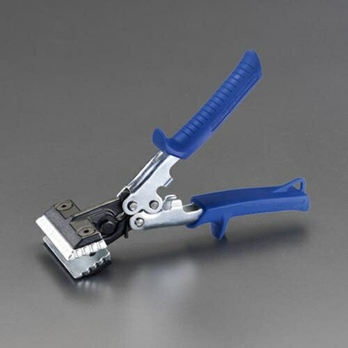 仕様：●アゴの材質:カーボンスチール(落し鍛造)●ハンドル材質:プラスチック●加工可能板厚:0.8mm●全長:200mm●口幅:76mm●口の深さ:31mm●先端の厚み:4mm●重量:約0.64kg●6.3mm毎に溝付●ストッパー付●冷間圧...