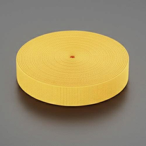 仕様：●厚さ×巾×長さ:1.2mm×25mm×50m●カラー:黄●材質:ポリプロピレン●引っ張り強度:277Kgf●重量:約800g●経糸と緯糸を2本以上連続して織りあわせているので、繊維の密度が高く強度の大きいバンドです。●※平織バンドは...