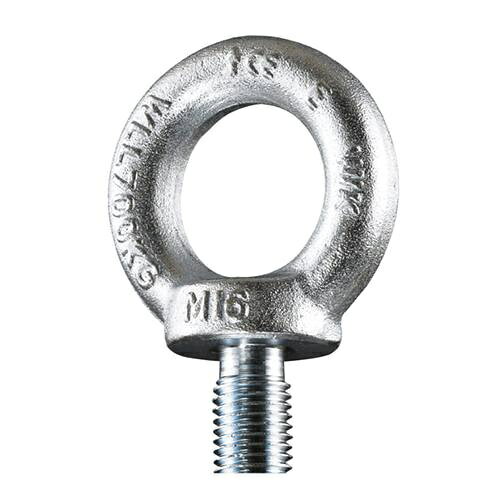 仕様：●材質:鍛造炭素鋼(DIN:C15E(JIS:S15C相当))●使用荷重:230kg●内径(mm):25●線径(mm):10●ねじ径:M10×17●重量:110g●並目ねじ●DIN580商品画像に関する注意事項：●※画像は、EA638...