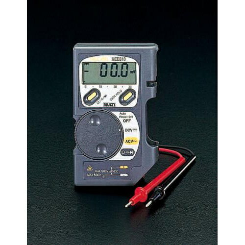 仕様：●メーカー:マルチ計測器●型番:MCD-010●直流電圧:測定レンジ:320mV/3.2V/32V/320V/500V確度:(320mV)±1.3%rdg+3dgt (3.2V)±0.7%rdg+3dgt (32V/320V/500V...