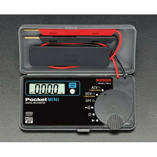 仕様：●メーカー:三和電気計器(sanwa)●型番:PM7a●動作方式:Δ-Σ方式●交流検波方式:平均値方式●レンジ切換:オートレンジ及びマニュアルレンジ●使用環境条件:高度2000m以下 ・ 環境汚染度II●動作温湿度:5°C~31°Cで...