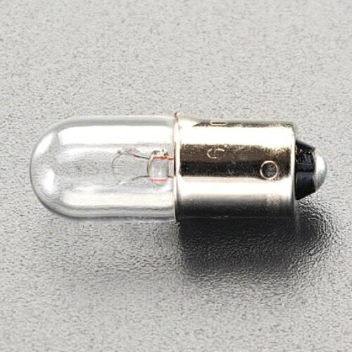 仕様：●口金:BA9S(9Sピンベース)●サイズ:φ10×28mm●電圧:6.3V●消費電力:1W●ガラス規格:T10●入数:10個●操作盤、放送機器の表示用ランプ●小パネル球●ガラス球商品画像に関する注意事項：●画像に数字等の情報が入って...