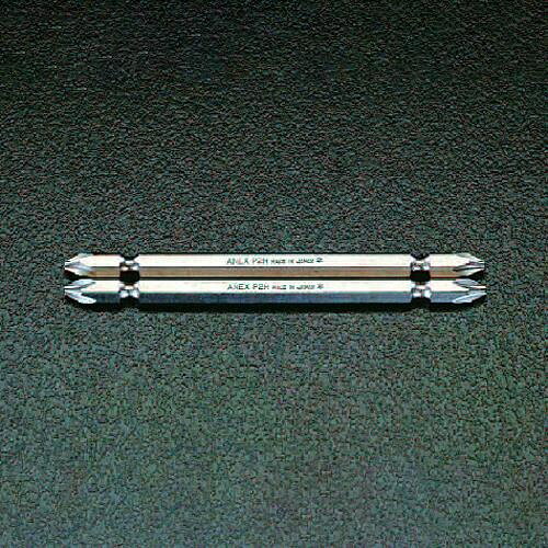 仕様：●メーカー:アネックスツール(Anex)●型番:AHM-2065●サイズ:(+)#2●全長:65mm●六角シャンク:1/4”●材質:クロム・モリブデン・バナジウム鋼●重量:33g●入数:2本●サビに強く屋外作業に最適●電気を使わない均...